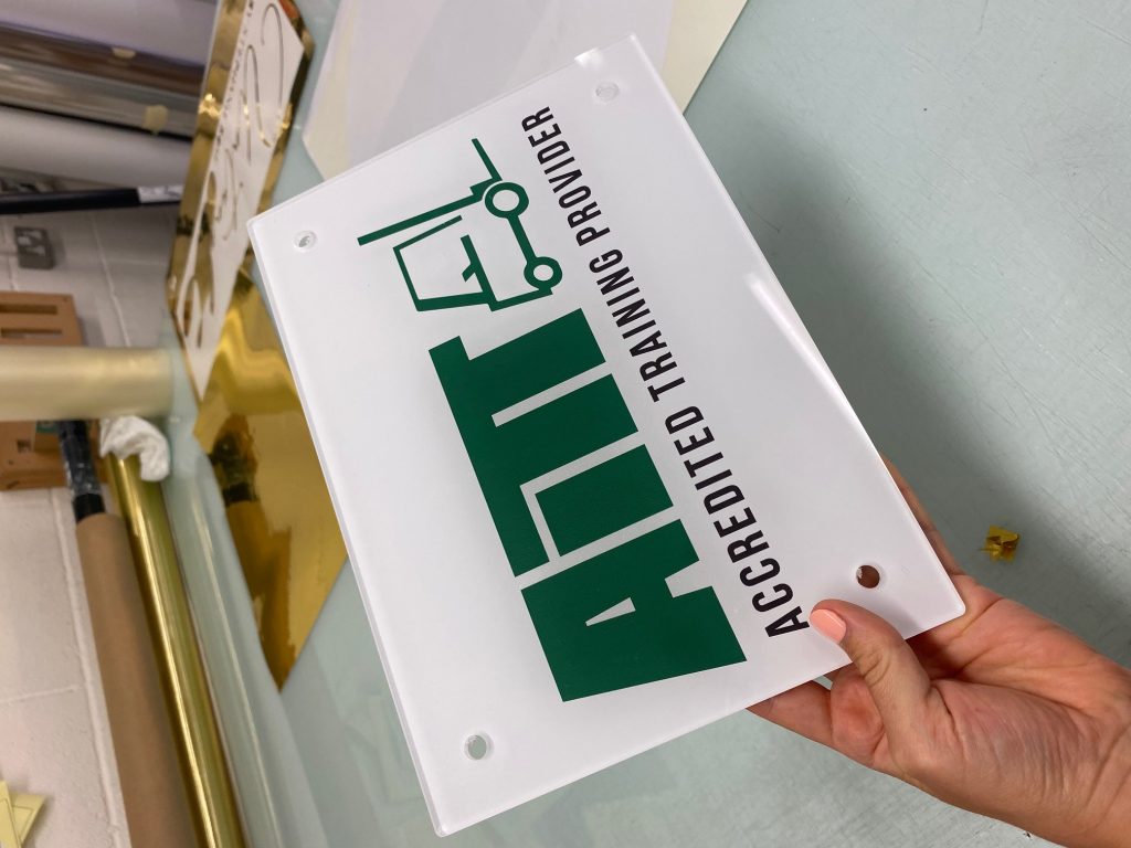AITT High Quality Acrylic Sign - AITT